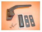 Window Lever Latch Lock - Black - PF